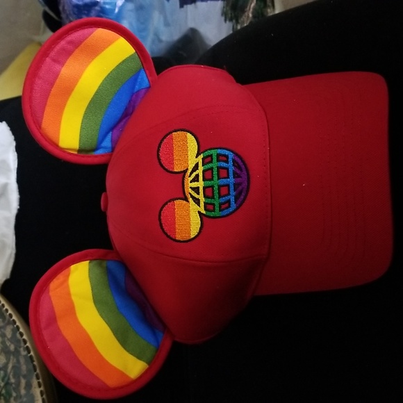 Disney | Accessories | Disney Rainbow Cap | Poshmark